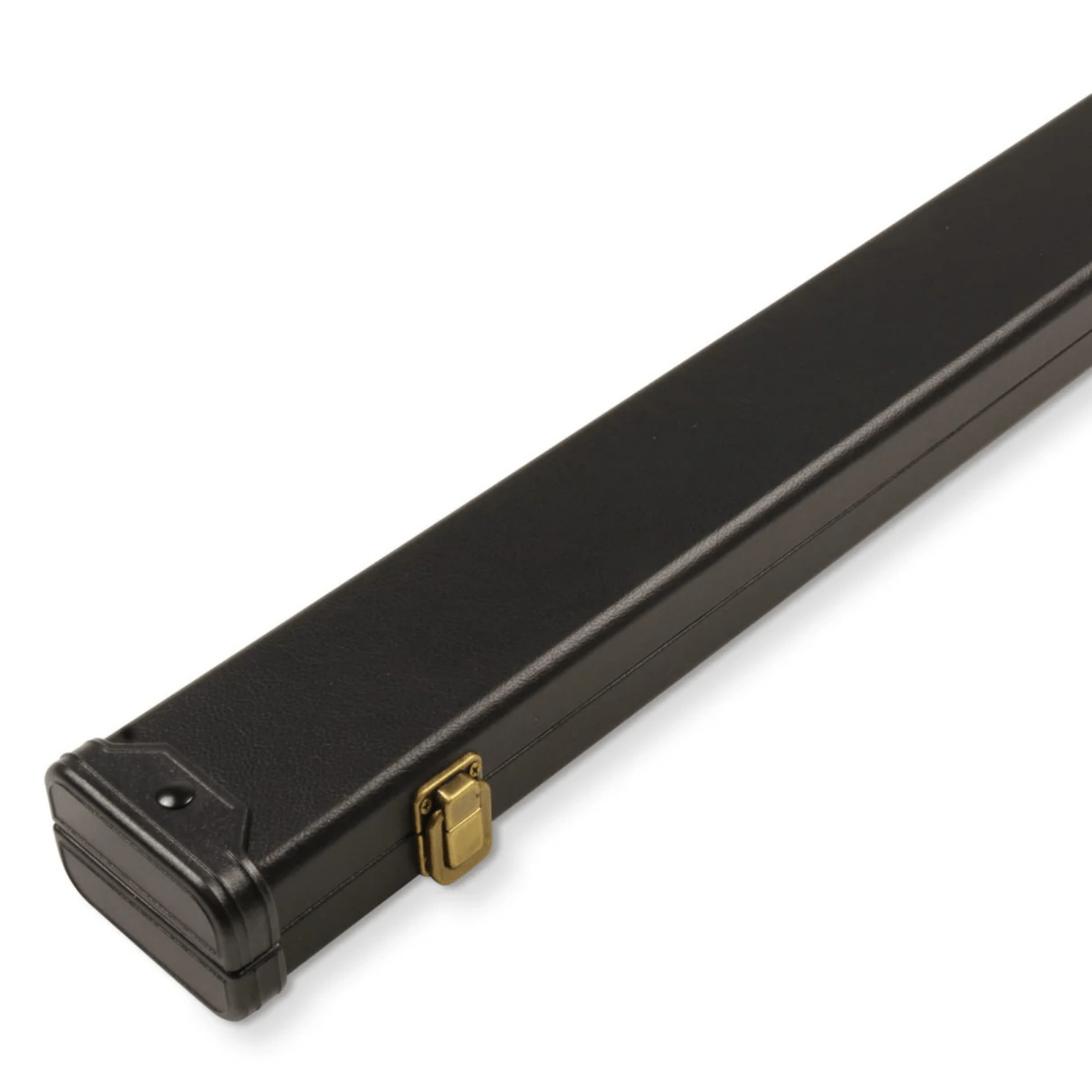 PLAIN BLACK Hard 3/4 Snooker Cue Case - Tough Plastic Ends – The ...