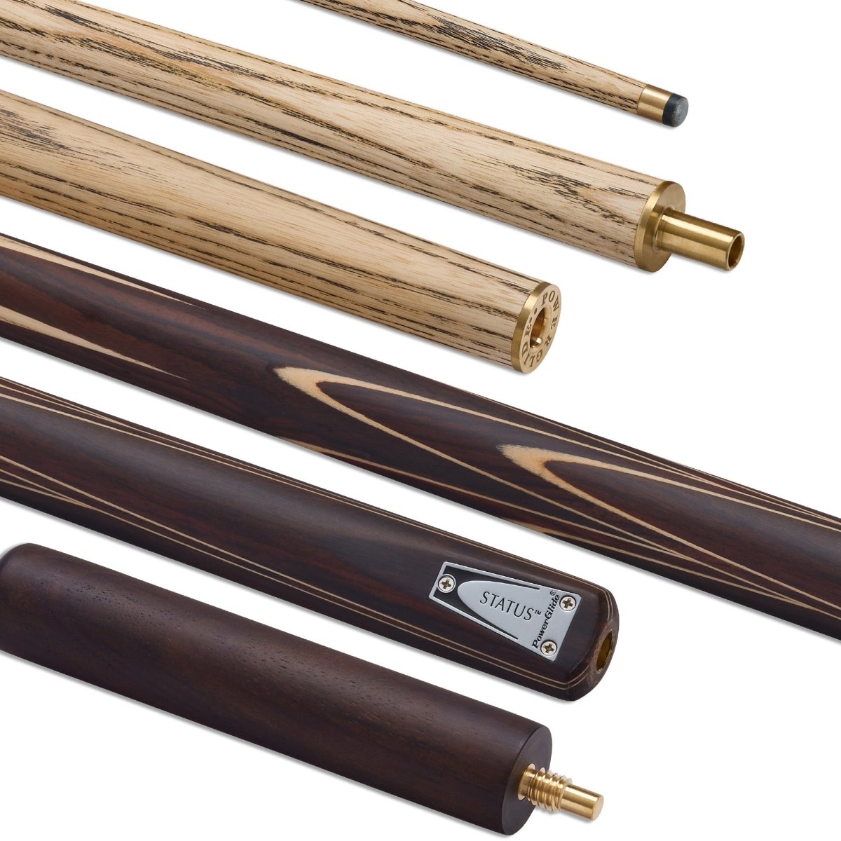 PowerGlide Status Snooker Pool Cue - 2 Piece - 9.5mm Tip – The ...
