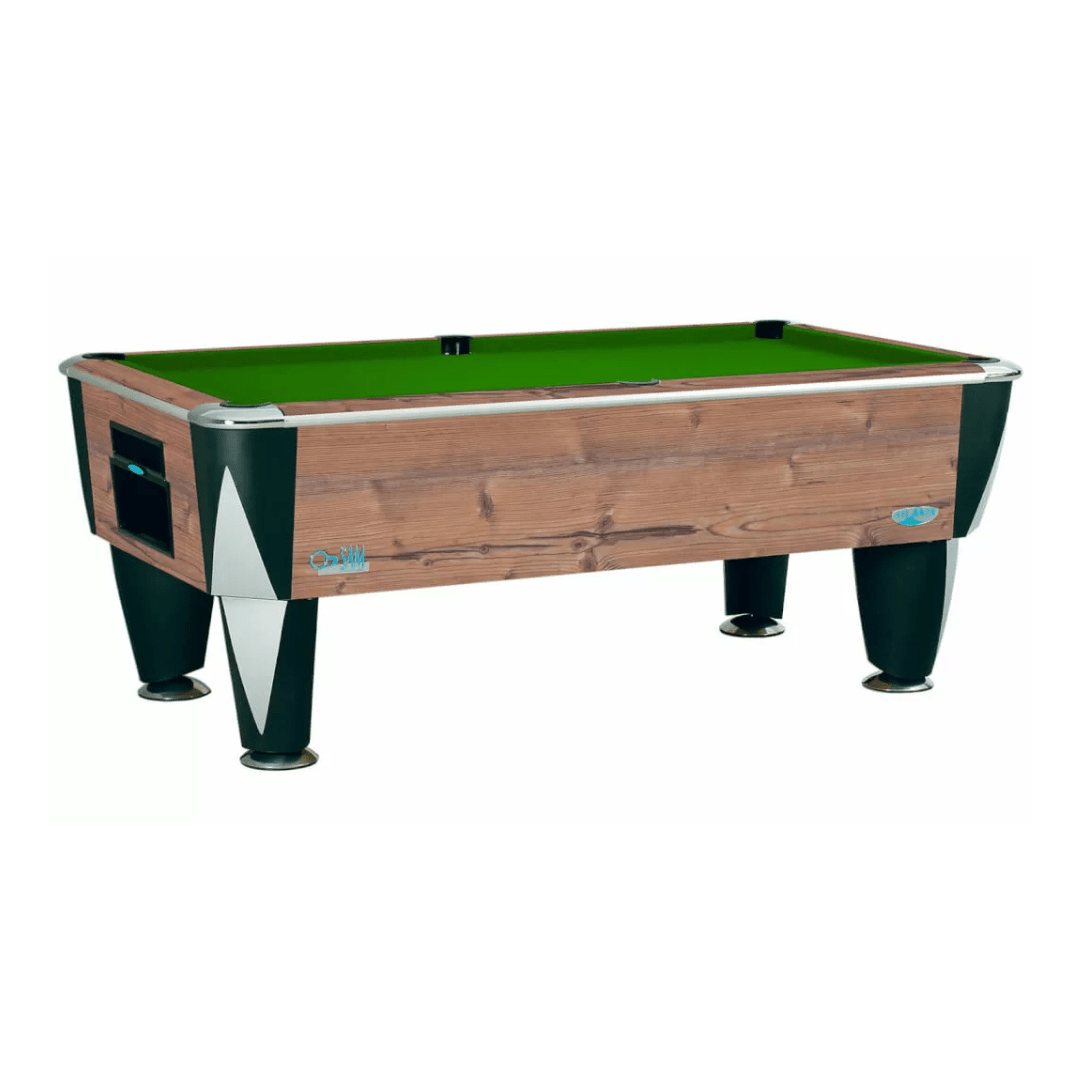 SAM Atlantic Champion Pool Table - Country Oak – The Yorkshire Cue Company